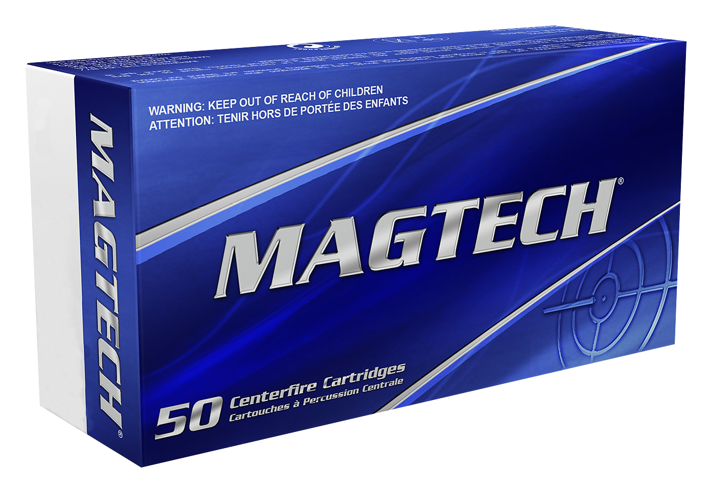 Magtech Sport Shooting 9mm Luger 124 Grain Lead Round Nose Handgun Ammo ...